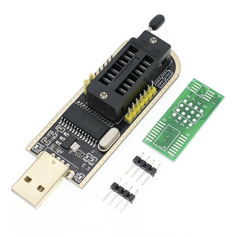 Module de programmeur USB à TTL avec pilote logiciel, électronique intelligente CH341 CH341A ...