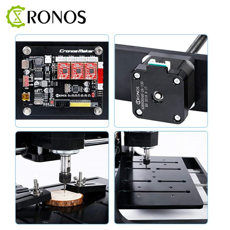 MINI fraiseuse 3020 300 x 200 x 40 mm+ Graveur Laser 15W/ 30w /40W