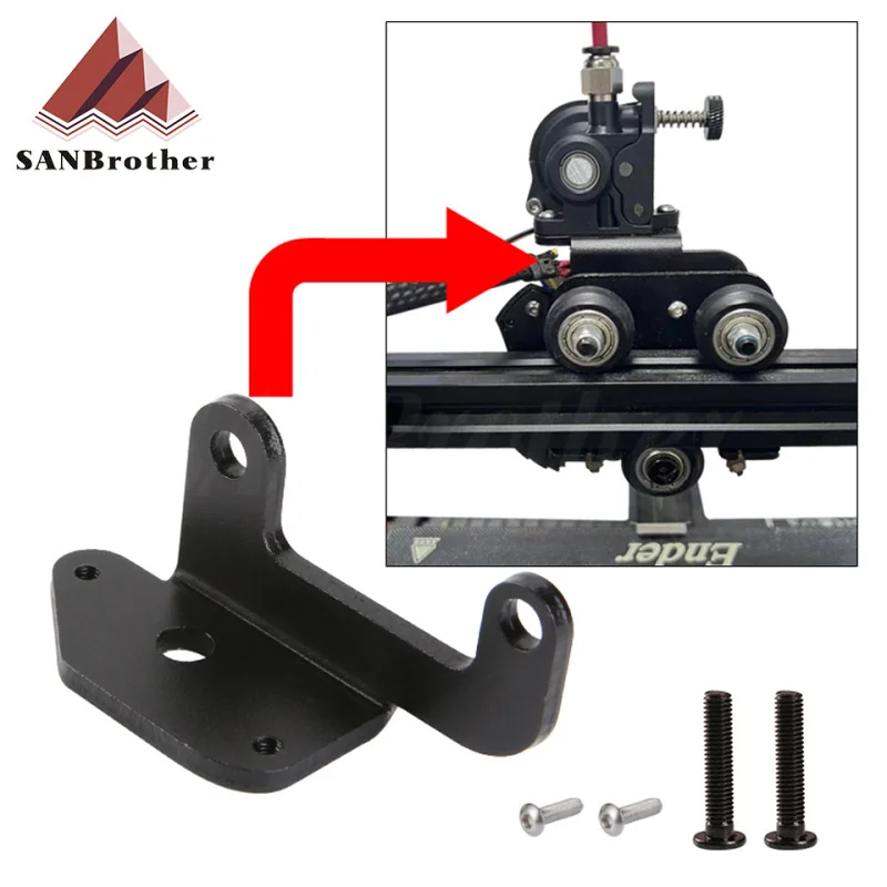 Extruder Mounting Bracket For Extruder V1.5 / CR-10 / Ender-3 Metal ...