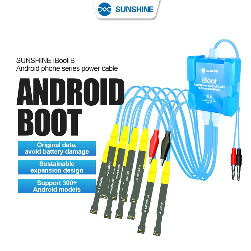 Sunshine iBoot B Android Phone Boot DC Power Supply Cable For Huawei Xiaomi Samsung Series Power ...