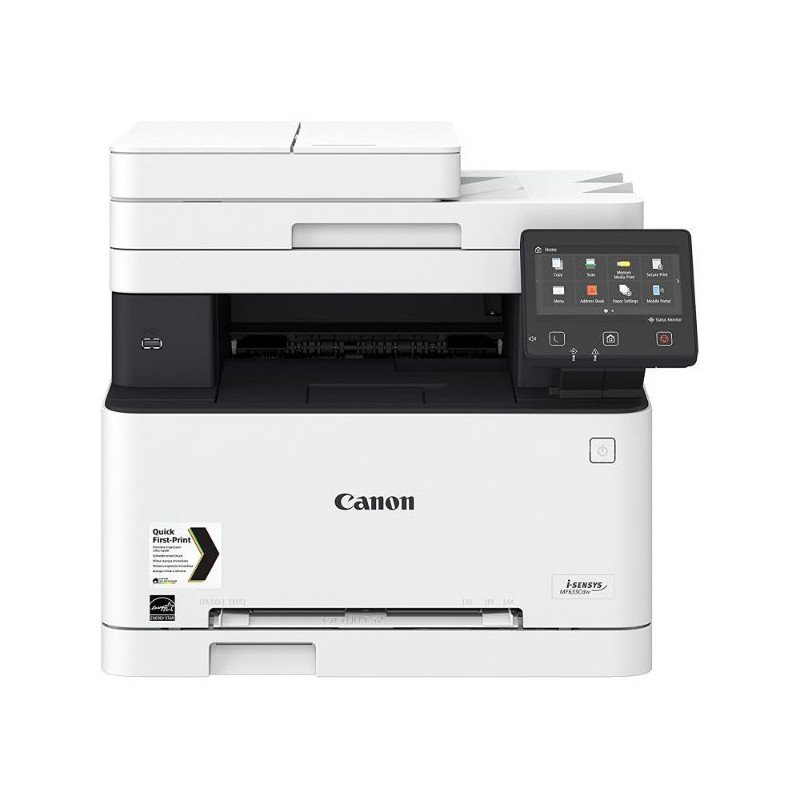 Imprimante Canon Multifonctions Couleurs I-Sensys Mf633Cdw - Blanc ...