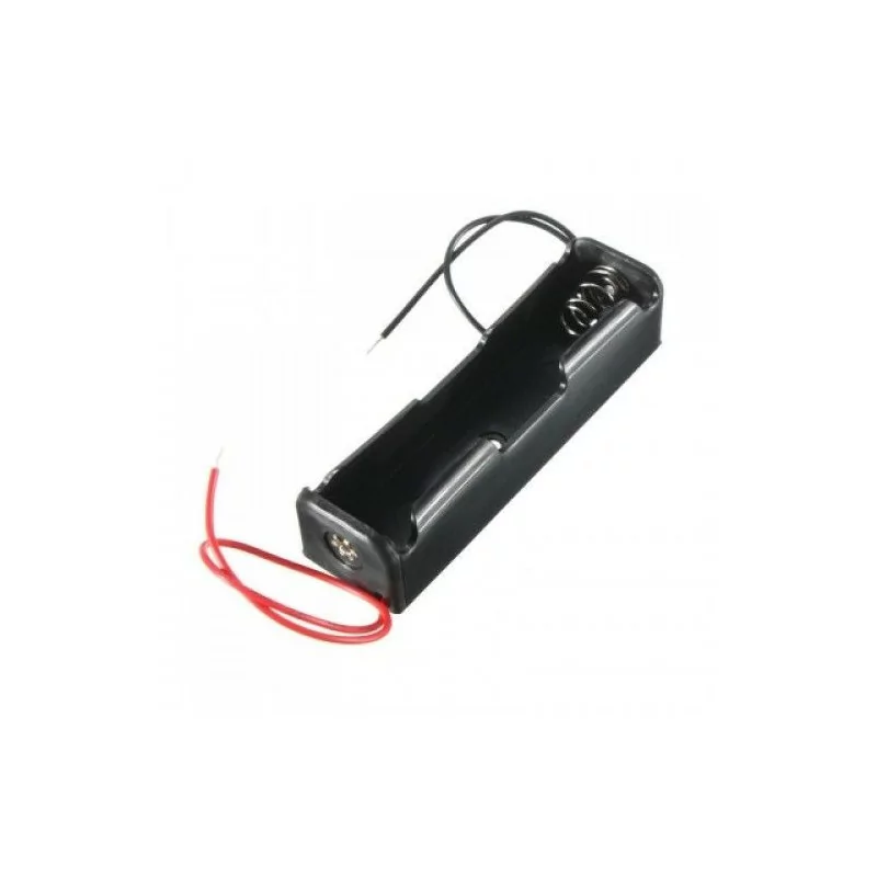 18650 battery box with cable lithium battery 1 3.7V