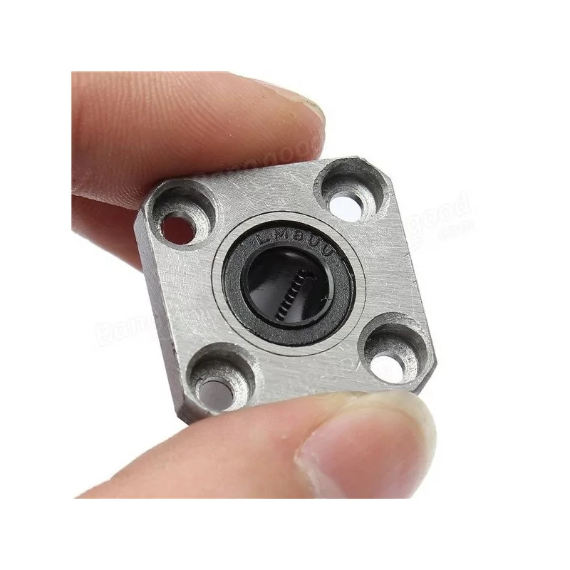 LMK8UU 8mm Square Flange Type Straight Line Linear Bearing