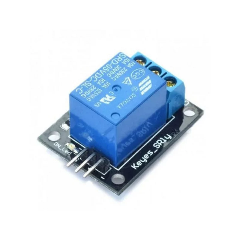 5V 1 Channel Relay Module With Optocoupler ( Blue) Low Level Triger