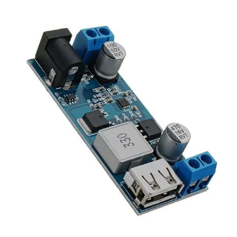 DC-DC step down power converter (24V/12V to 5V) 5A xy-3606 better than ...