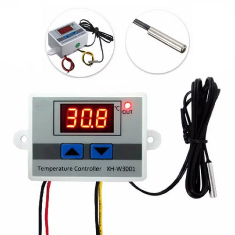 xh-w3001 12v 120w digital temperature controller microcomputer ...