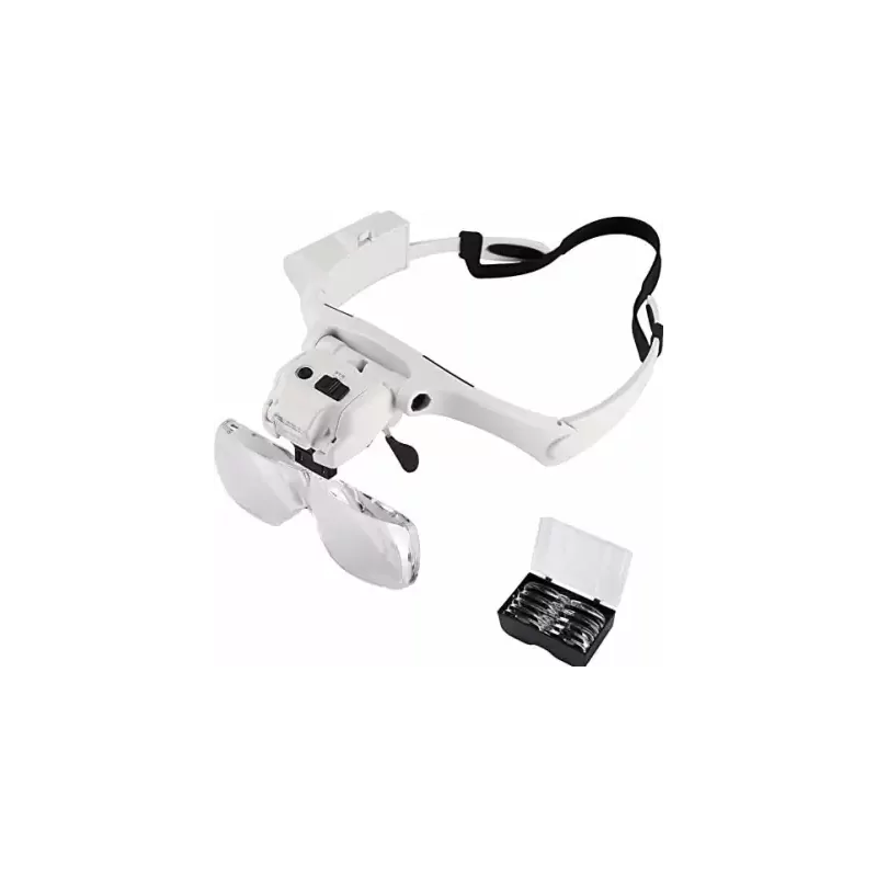 Loupe N°:9898-7 (RD) C (5 LED + Rechargeable Battery)