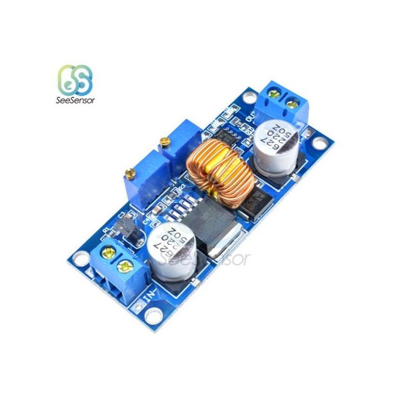 DC-DC XL4015 Adjustable Step-down Module 5A 75W Power Supply Module Buck Board LED Lithium ...